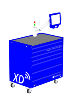 XD RFID Tool Cart: mobile tool management and tracking solution